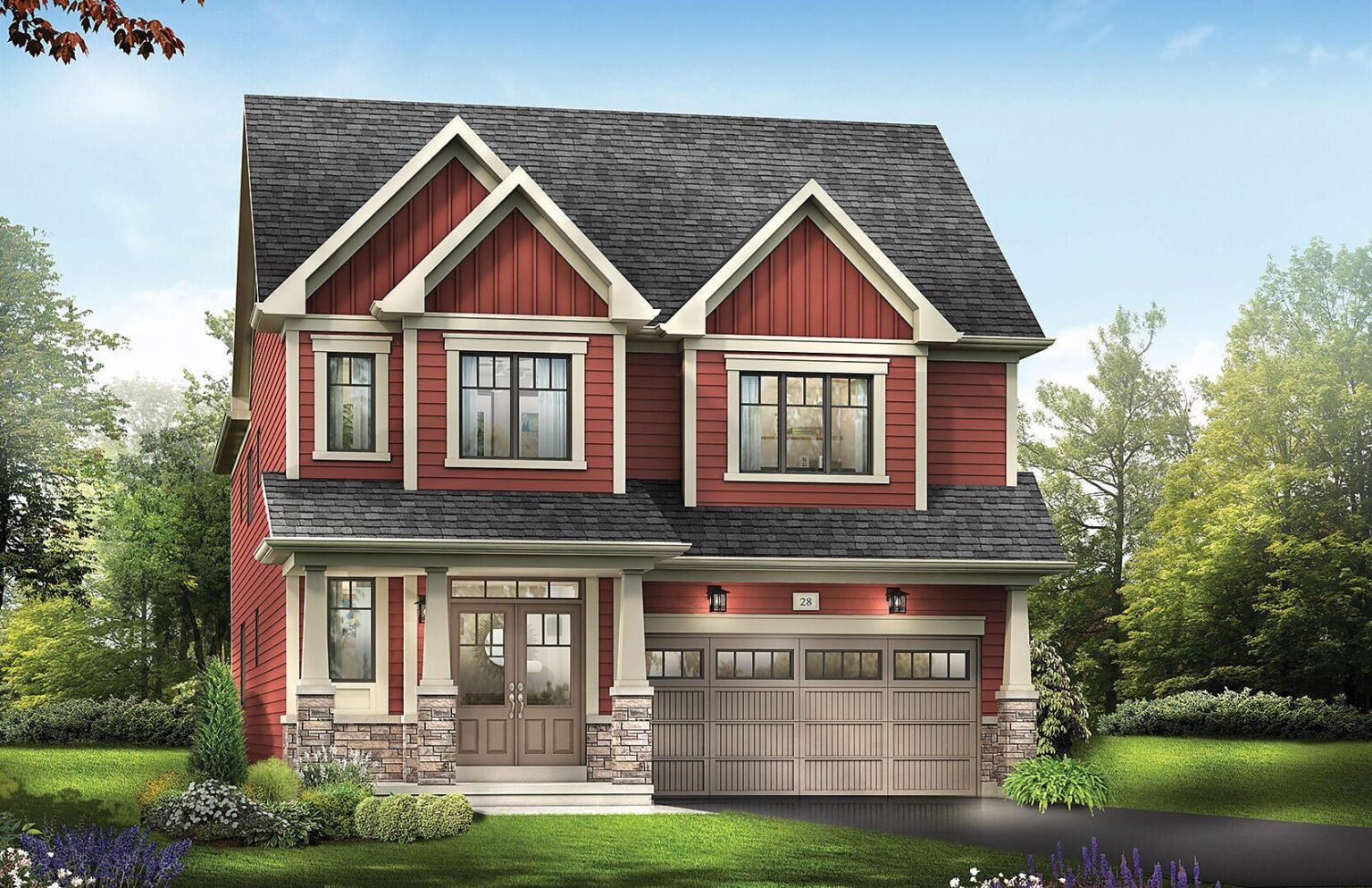 The Iris Home Plan in Avalon, Caledonia | Empire Homes