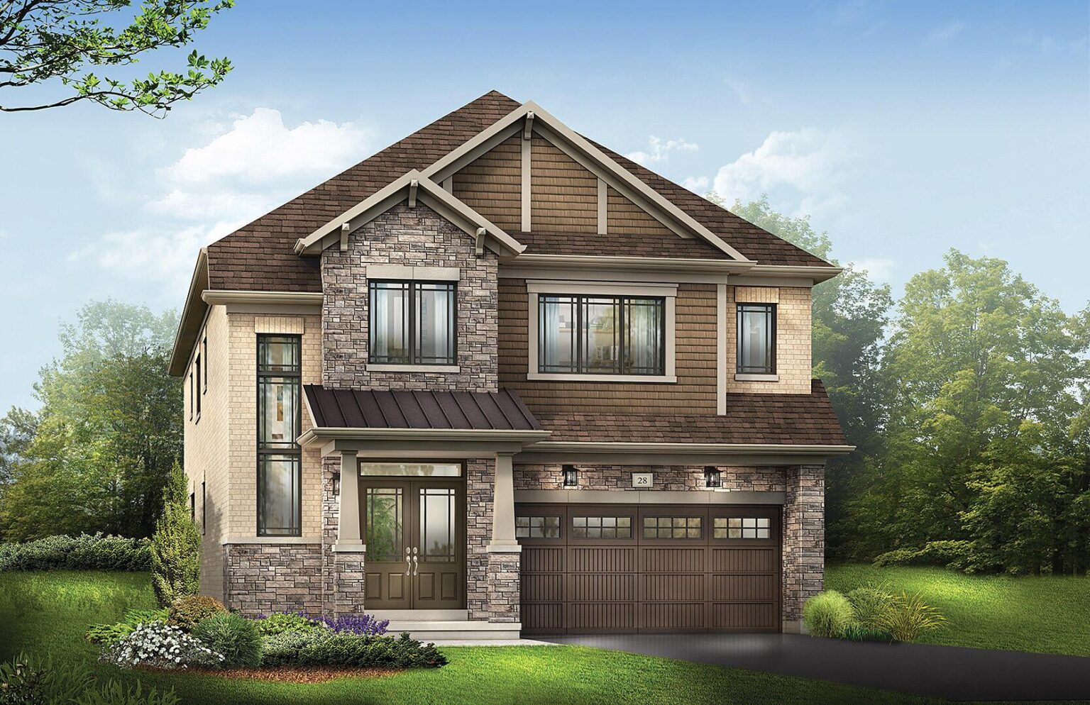 The Iris Home Plan in Avalon, Caledonia | Empire Homes